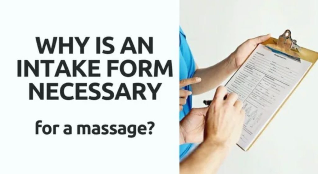 Intake Forms! – Recharge Yourself Massage